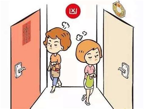 和對面鄰居門對門風水化解方法貼天官賜福，別忘了送對面一張 每日頭條
