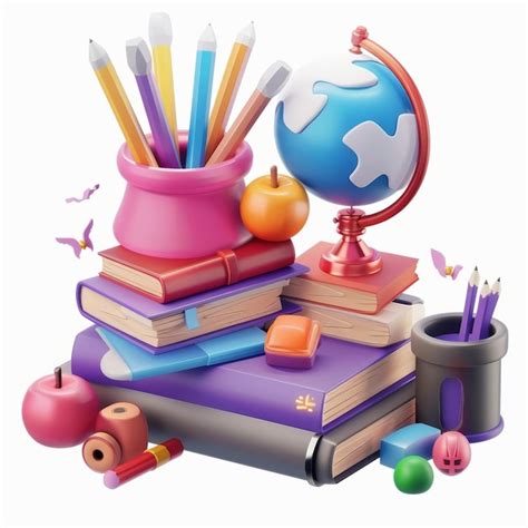 Premium Photo An Assignment For Homework 3d Realistic Modern