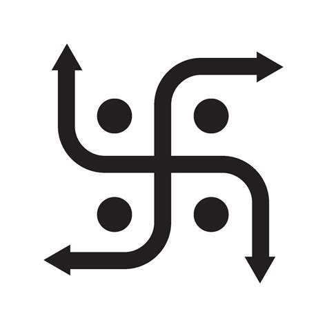 Swastica Icon Design 25708821 Vector Art At Vecteezy