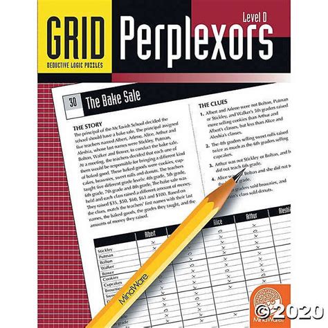 Mindware Grid Perplexors Level D Mindware