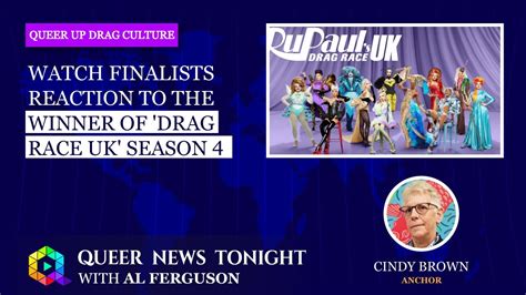 Watch Finalists Reaction To The Winner Of Drag Race Uk Season 4 Youtube