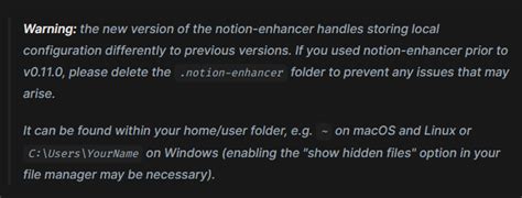 Don T Have This Extra Option In The Notion Sidebar Labelled Issue Notion Enhancer