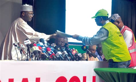 Pdp Lp Fault Election Results By Inec Walk Out Of Collation Centre
