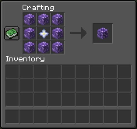Craftable Budding Amethyst Minecraft Data Pack