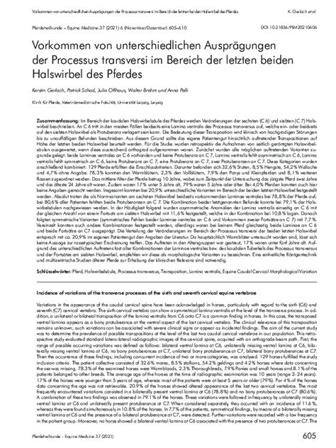 Pdf Incidence Of Variations Of The Transverse Processes Of The Sixth