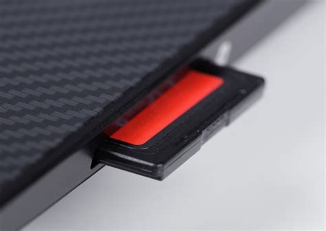 Premium Photo Sd Card Inserted Into Laptop Slot