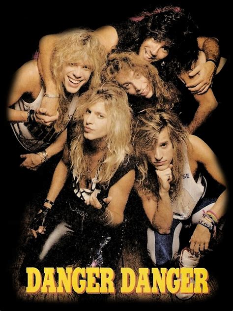 Danger Danger Band Poster For Sale By Catherinecage Redbubble