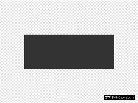 Black Rectangle Clipart