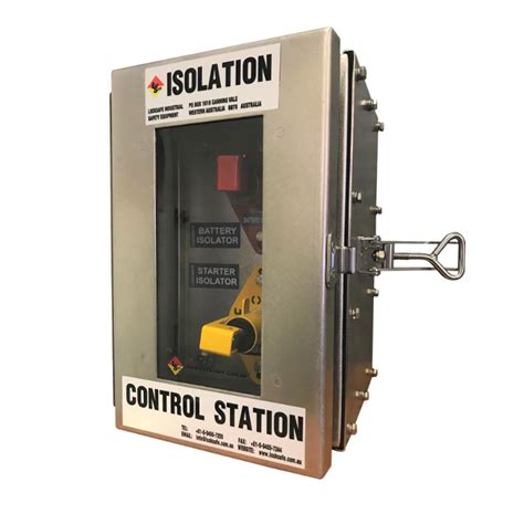 Ls14010 Big Red 24v Isolation Switch Locksafe