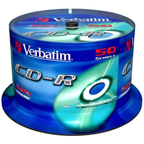 Verbatim CD-R 52x 700MB - Spindle (50-pack) : IPAK TONERY
