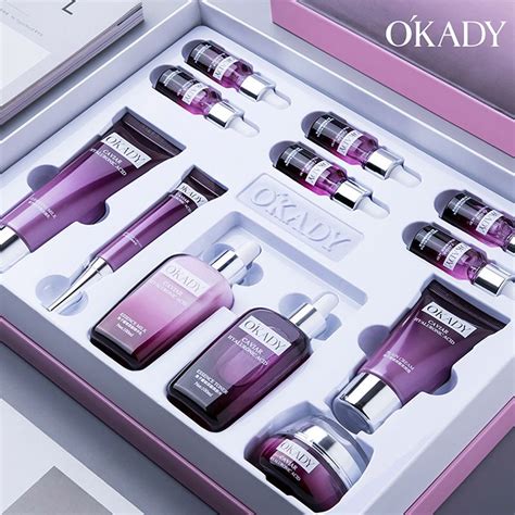 O'KADY Подарочный набор 9 в 1 уходовой косметики для лица, набор Beauty ...