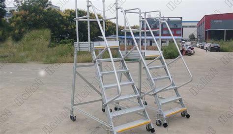 移动平台梯 工业梯台 湖南华铝机械技术有限公司