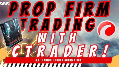 Prop Firm Automated Trading With Ctrader 1 2 Daily Profits Using Mt5