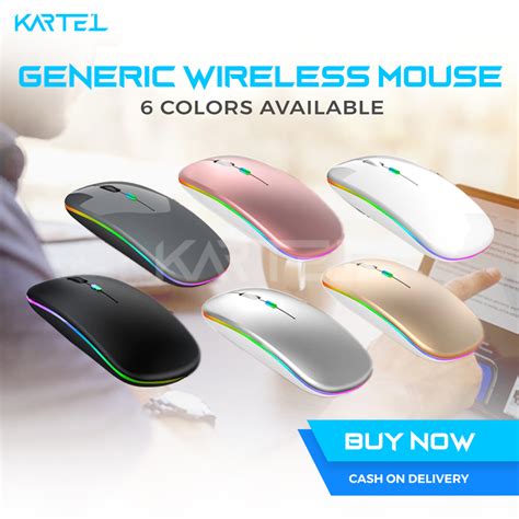 Wireless Mice Bluetooth Mouse 2 4ghz Wireless Optical Rechargeable