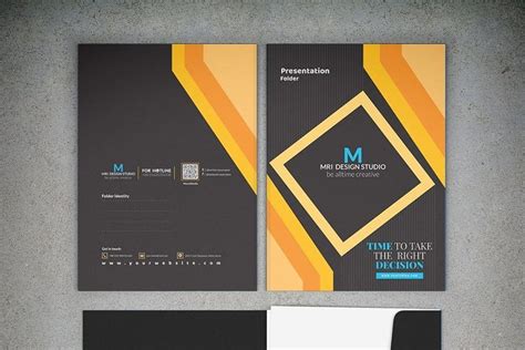 Presentation Folder Template Presentation Folder Templates Folder