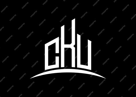 Premium Vector Letter Cku Building Vector Monogram Logo Design