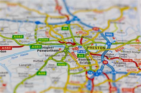02 19 2021 Portsmouth Hampshire Uk Preston And Surrounding Areas