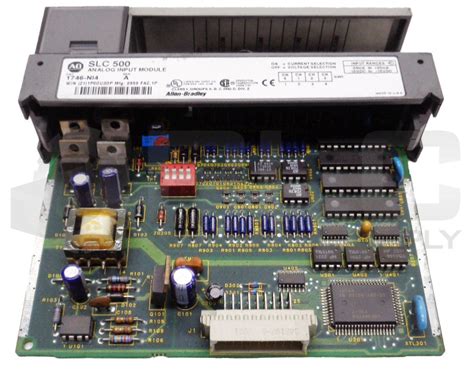 Allen Bradley 1746 Ni4 Ser A Slc 500 Input Module Plc Toolbox Supply