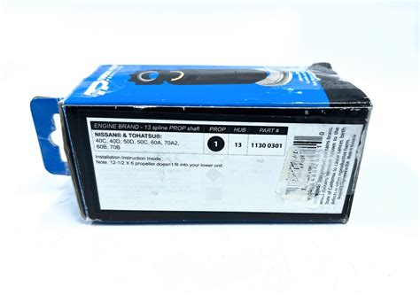 Turning Point Propellers 11300301 Hub Kit Brass Spline Max Marine