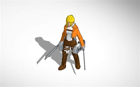 3d Design Aot Annie Leonhart Tinkercad