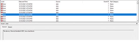 Bad Block But 100 Health Solved Windows 10 Forums