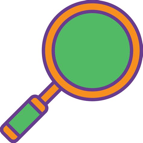 Magnifying Line Filled Two Color 9582746 Vector Art At Vecteezy