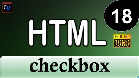 Curso de HTML Curso HTML Básico checkbox YouTube