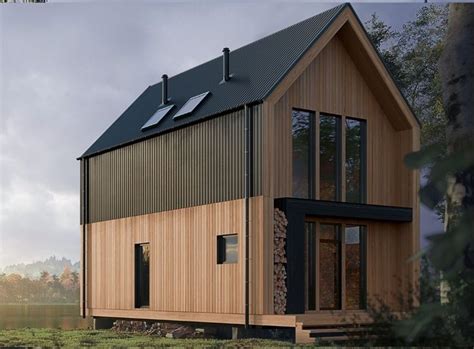 Быстровозводимый дом по технологии prefab, домокомплект дома, дом ...