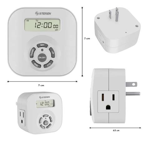 Temporizador O Timer Digital De 6 Eventos Steren Temp 300 Mercadolibre 📦