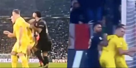 Moviola Juve Lazio Douglas Luiz Colpisce Patric Larbitro Sbaglia Ci