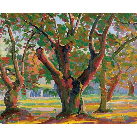 Arbres By Auguste Herbin Artsalon