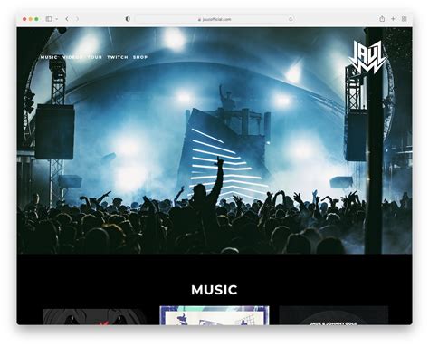22 Best Dj Websites Examples In 2024 Freelance Web Designer Kuala Lumpur