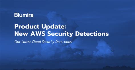 Product Update Detecting Aws Cloud Risks With Blumira