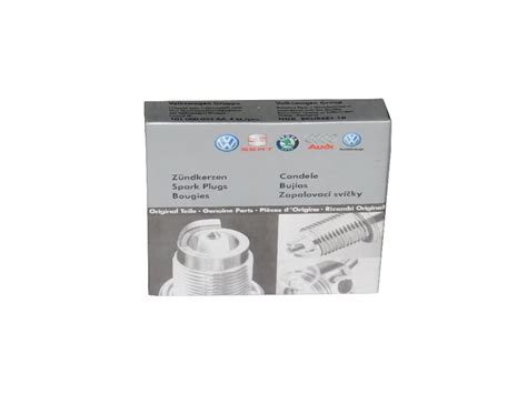 Kit de 4 Bujías 5 8 De 3 Electrodos f6dtc Jetta clásico Spa Volks