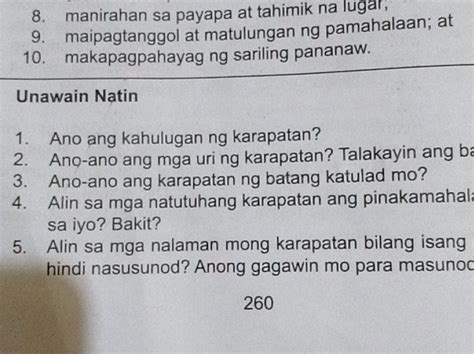1 Ano Ang Kahulugan Ng Karapatan 2 StudyX