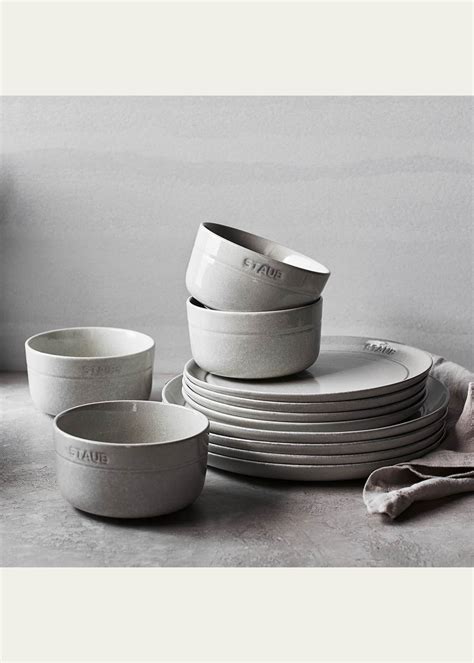 Staub Ceramic 12 Piece Dinnerware Set Bergdorf Goodman