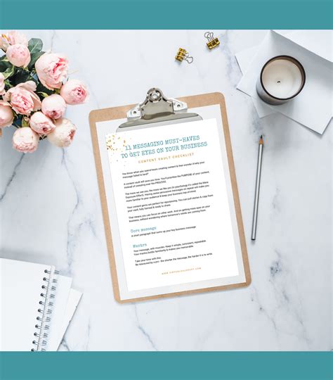 free content vault checklist