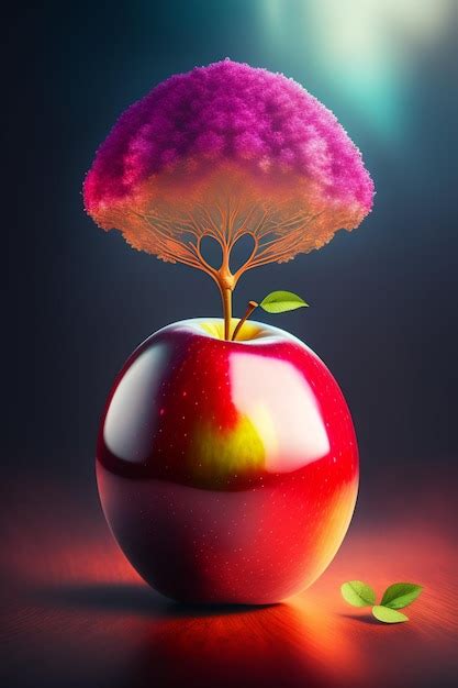 Premium Ai Image 3d Tree Image Generated Ai