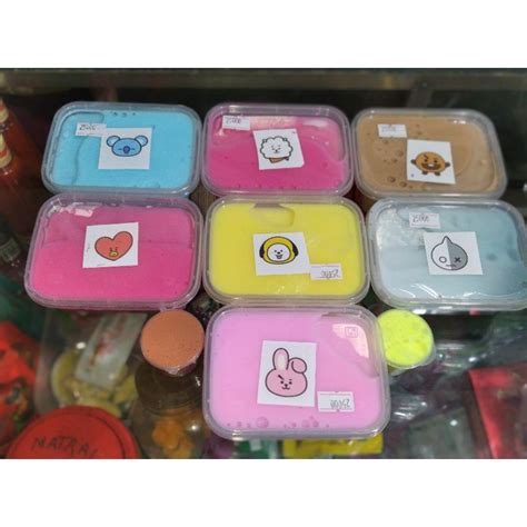 Jual Slime BT Slime Tofu Slime Murah Bonus Untuk Pembelian Lebih Dari Cc Shopee Indonesia