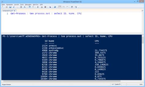 Mit Powershell In Dateien Schreiben Redirect Tee Out File Set Content Windowspro