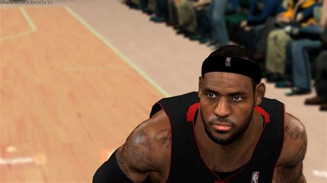 NBA2K14次时代詹姆斯最强面补下载 模组菜鸟网