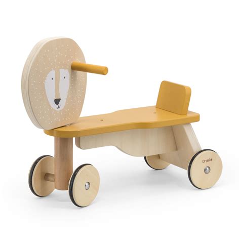 Houten Fiets Met 4 Wielen Mr Lion Sublim Interieur X Shop