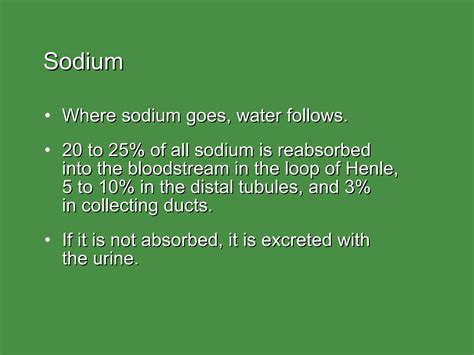 Diuretic Agents Outline Ppt