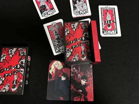 Persona 5 Tarot Deck 22 Major Arcana Game Tarot Etsy