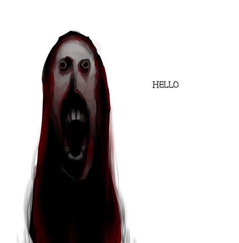 Hello Horror Art Scary Art Creepy Pictures