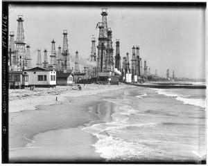 An Oil Field On The Beach At Playa Del Rey — Calisphere