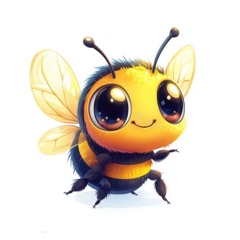 Adorable Cartoon Bumblebee Cute Insect Character Design Stock Illustration Illustration Of