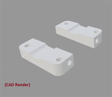 Rc10gx89 Rear Suspension Mounts Grand Prix 3d