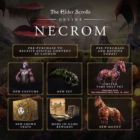 The Elder Scrolls Online Collection Necrom Pc Bethesda Game Keys