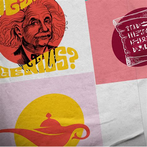 adgenie visual identity and internal branding on behance